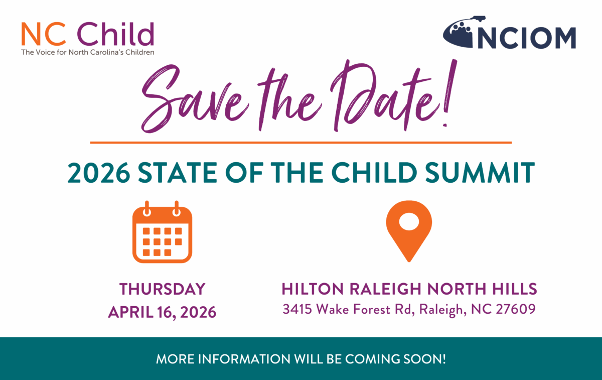 State of the Child Summit - NC Child